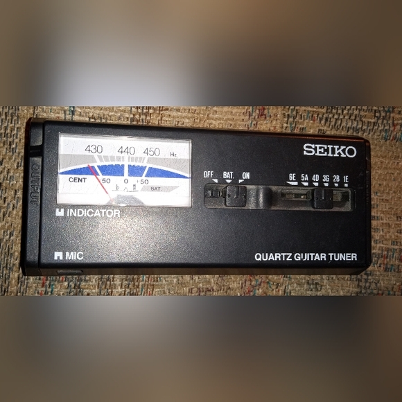 Seiko | Other | Vintage Seiko Quartz Guitar Tuner Model St60 | Poshmark